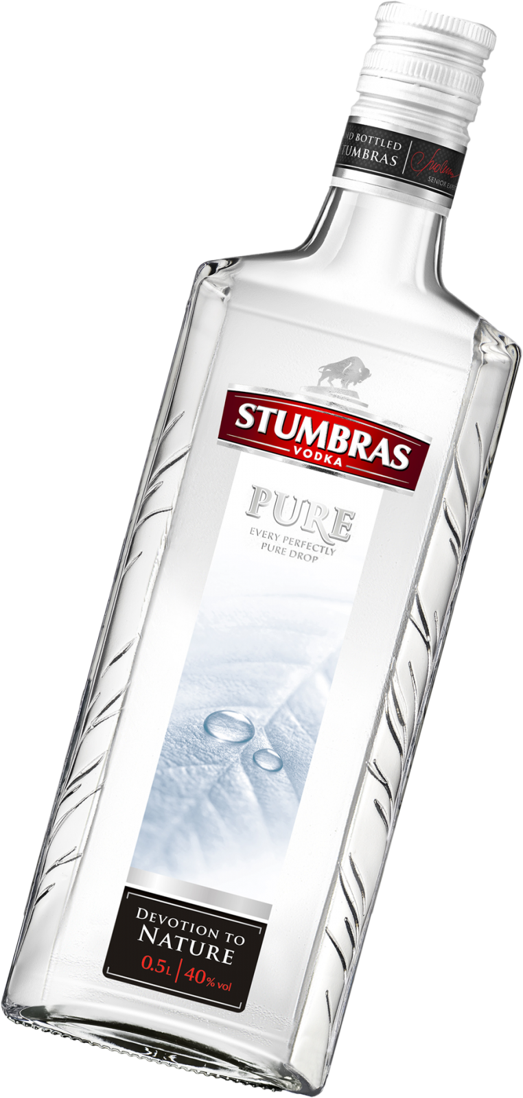 STUMBRAS VODKA PURE 0.5L 40%